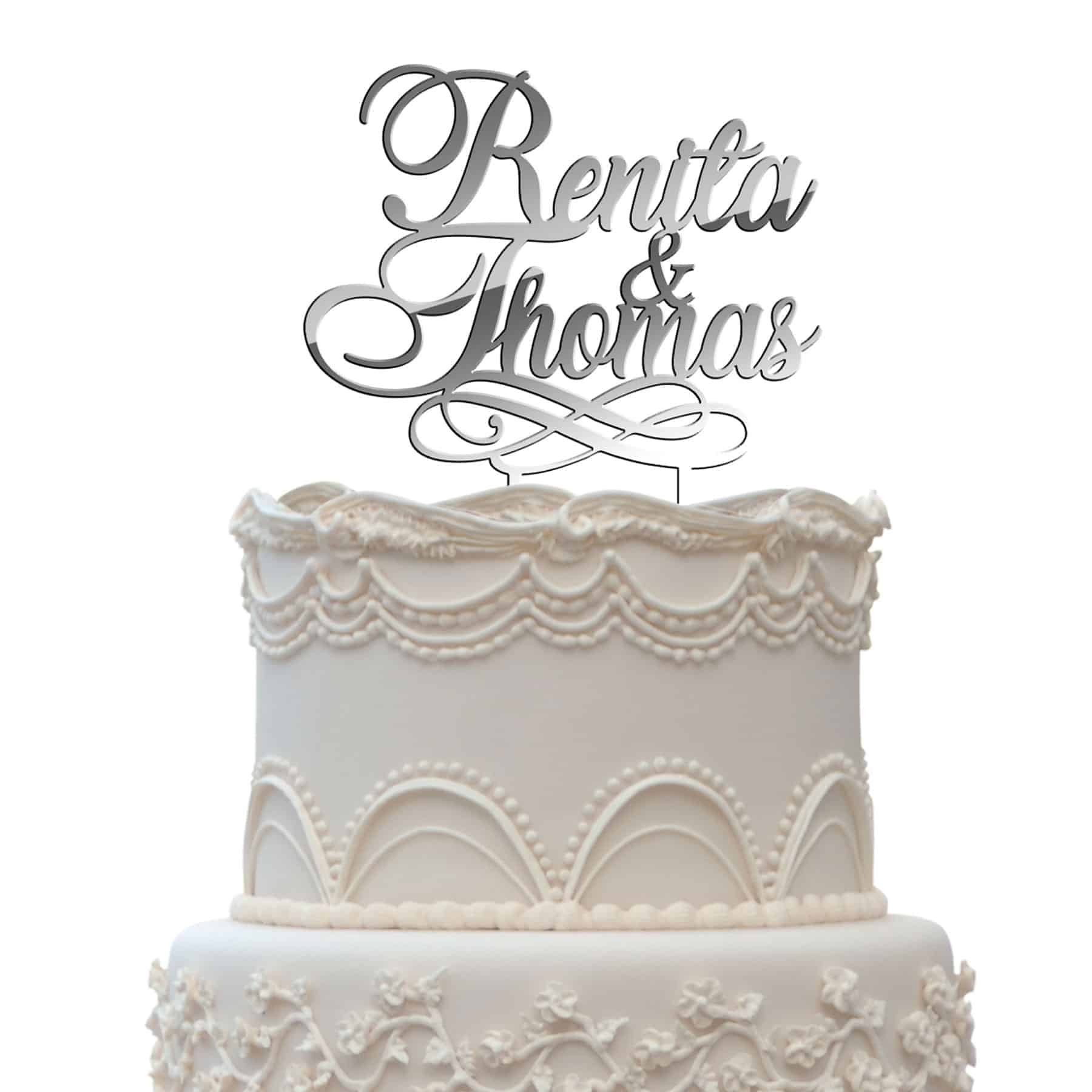 Names Cake Topper – The Engraving Shop